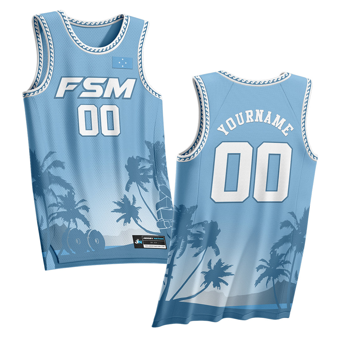FSM Micronesia Custom Basketball Jersey – The Jersey Nation