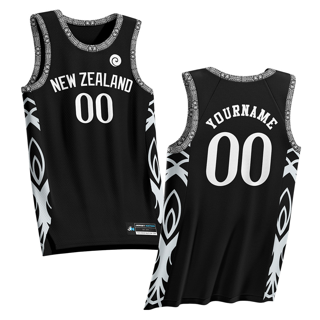 New Zealand Heritage Custom Basketball Jersey – The Jersey Nation