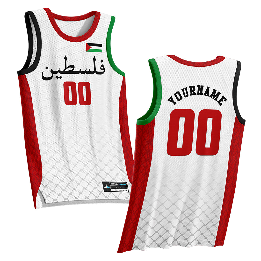 Palestine Custom Basketball Jersey – The Jersey Nation