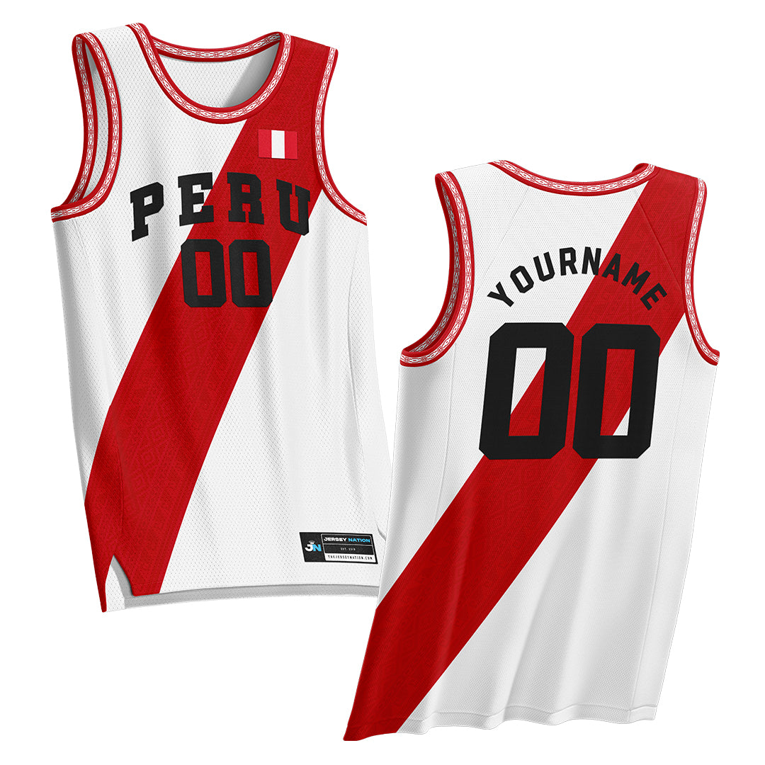 Peru Heritage Custom Basketball Jersey – The Jersey Nation