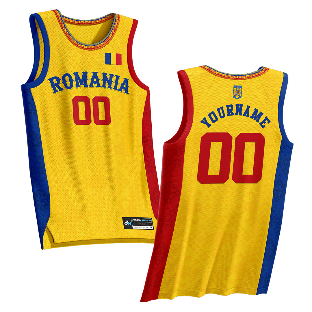 Romania Heritage Custom Basketball Jersey – The Jersey Nation