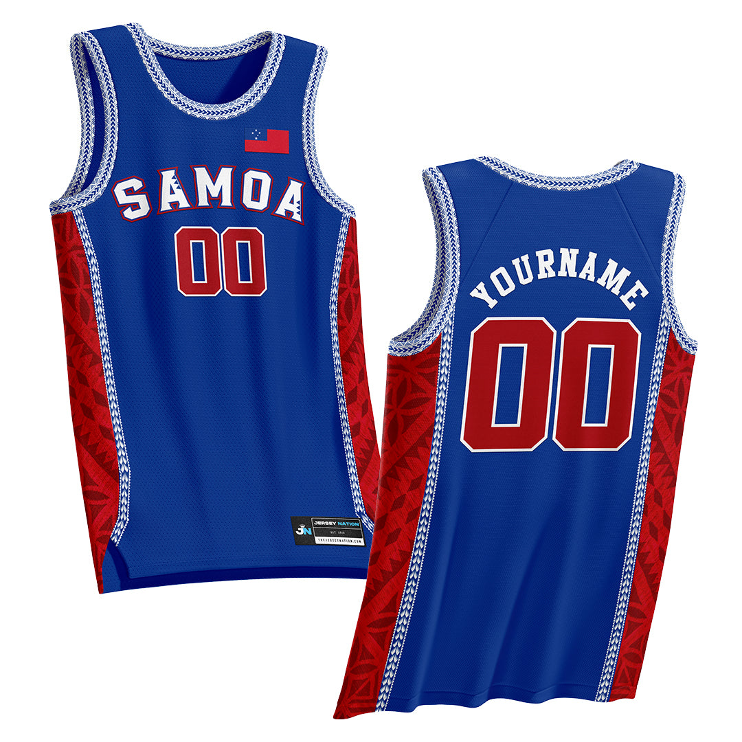 Samoa Heritage Custom Basketball Jersey – The Jersey Nation