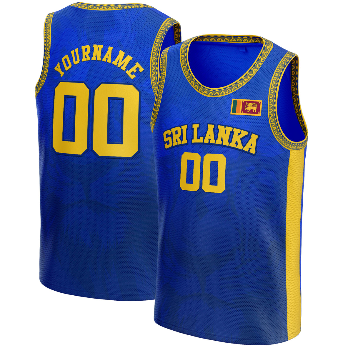 Sri Lanka Custom Basketball Jersey – The Jersey Nation