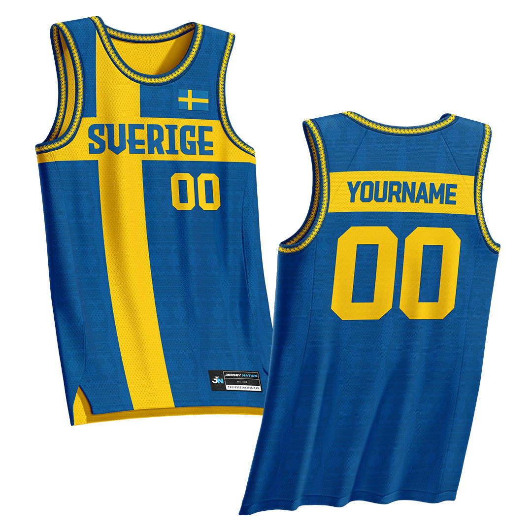 Sweden Heritage Custom Basketball Jersey – The Jersey Nation