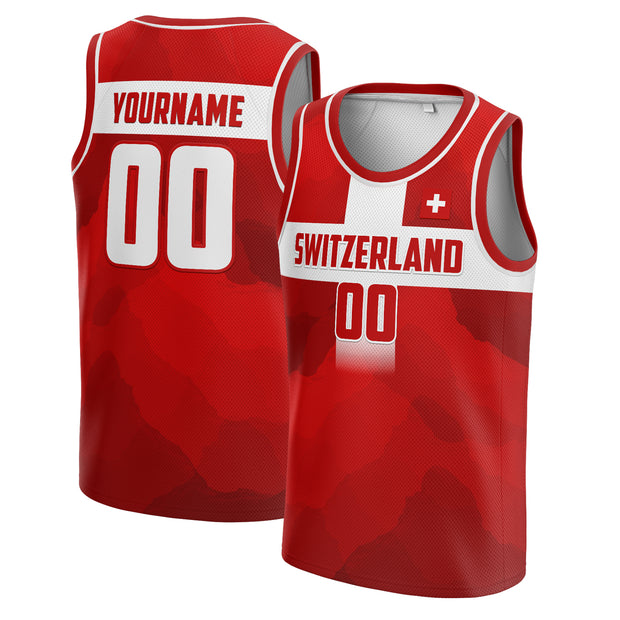 Switzerland Custom Basketball Jersey – The Jersey Nation