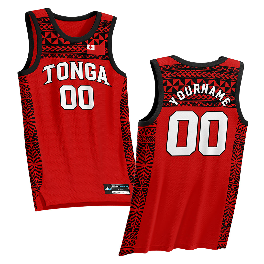 Tonga Custom Basketball Jersey – The Jersey Nation