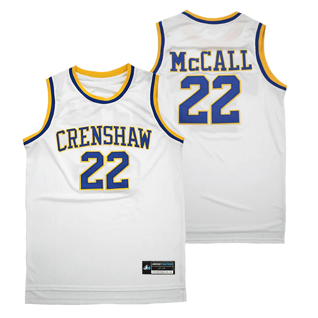 Quincy McCall Crenshaw Love & Basketball Basketball Jersey – The Jersey ...